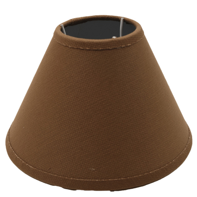LAMP SHADE BASIC Ø19CM BROWN E14